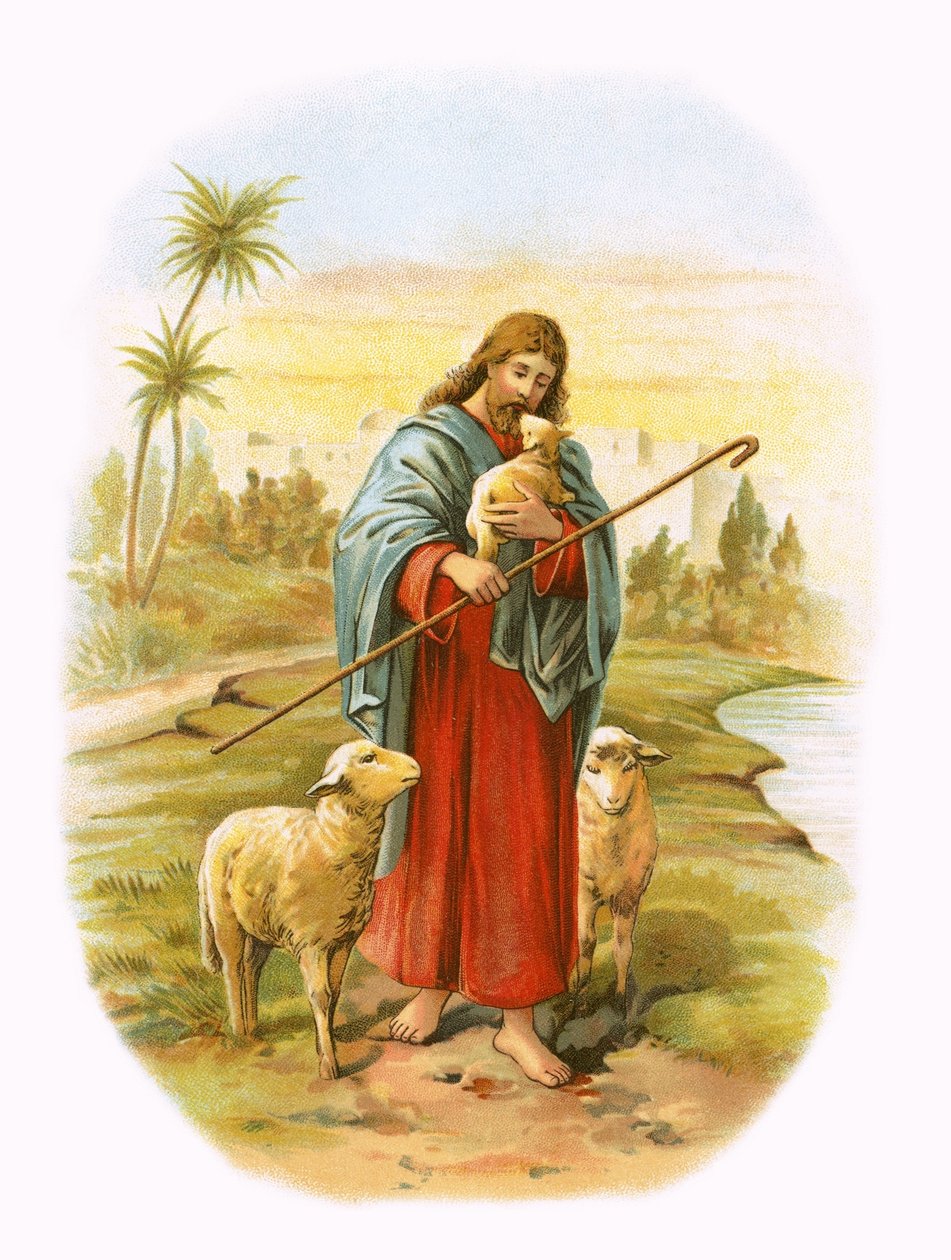 Jesus, den gode hyrde | English School