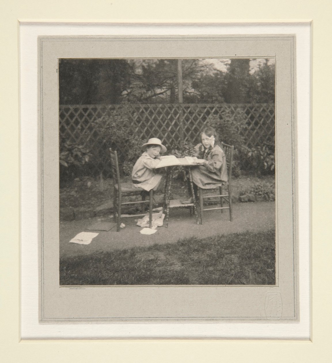 Barbara og Evan Evans | Frederick Henry Evans | Kunstryk